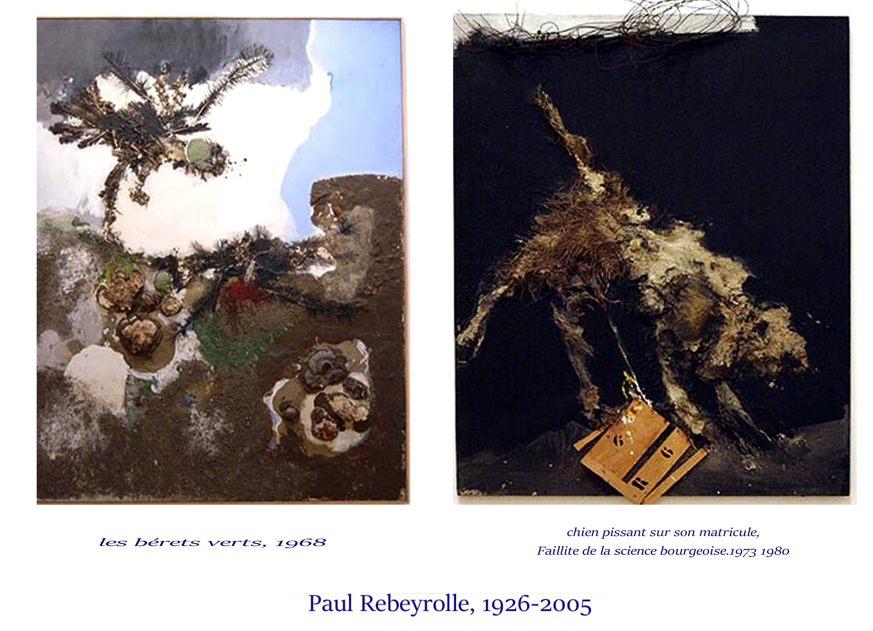 Paul REBEYROLLE | Textes et propositions sur les arts plastiques